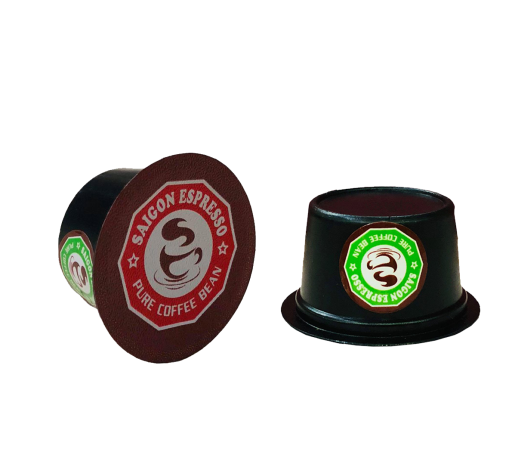 Capsule Coffee Enjoy Blend – Saigon Espresso (1 box = 50 capsules, 10g ...